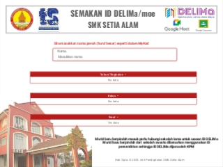 DASHBOARD ID DELIMa
