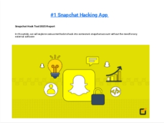 Snapchat Hack Tool 2025 Report