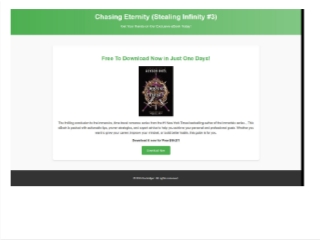 Read [PDF] Book Chasing Eternity (Stealing Infinity #3)