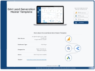 Data Bloo 🔷 GA4 Lead Generation Master Template (Demo)