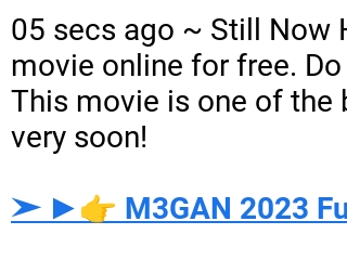 Where To Watch 'M3GAN' (Free) Online Streaming at Home Here's How