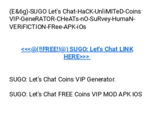 (E&6g)-SUGO Let's Chat-HaCK-UnliMITeD-Coins VIP-GeneRATOR-CHeATs-nO-SuRvey-HumaN-VERiFICTION ...