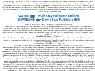 [123Mov𝐢𝐞s.Watch ] Devils Stay (2024) Full Mov𝐢𝚎 𝐎𝐧𝐥𝐢𝐧𝐞 𝐅𝐫𝐞𝐞 on English