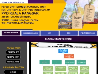 DASHBOARD UNIT SUMBER MANUSIA