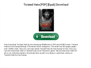 Twisted Hate [PDF] [Epub] Download