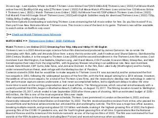 Thirteen Lives (2022) Full Movie Download Free 720p, 480p And 1080p