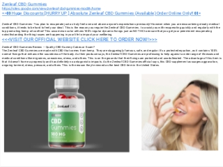 Zenleaf CBD Gummies Where to Buy