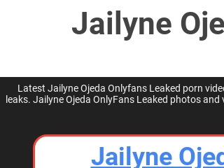 Jailyne Ojeda Onlyfans Leak