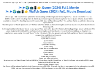 [123Mov𝐢𝐞s.Watch ] Queer (2024) Full Mov𝐢𝚎 𝐎𝐧𝐥𝐢𝐧𝐞 𝐅𝐫𝐞𝐞 on English