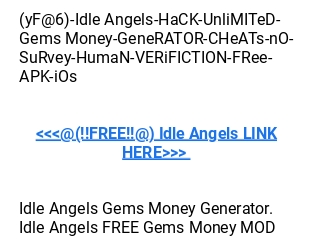 (yF@6)-Idle Angels-HaCK-UnliMITeD-Gems Money-GeneRATOR-CHeATs-nO-SuRvey-HumaN-VERiFICTION-FRee ...