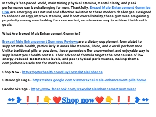 Erexcel Male Enhancement Gummies Scam Or Legit? Where to buy?