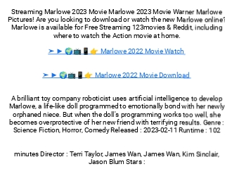 !~Here's How to Watch ‘Marlowe’ (Free) online streaming at Home!~Here's How to Watch ‘Marlowe ...
