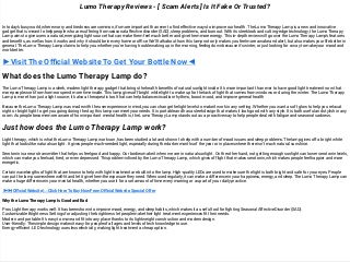 Lumo Therapy