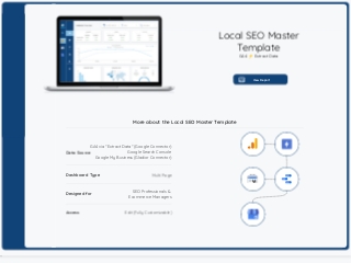Data Bloo 🔷 GA4 Local SEO Master Template (Demo)