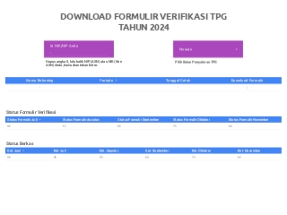 TPG Madrasah 2024 (Formulir)