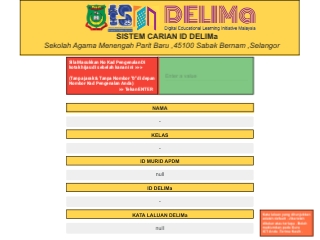 SISTEM CARIAN ID DELIMa SAMPB
