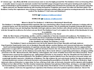 [Fr𝚎e*Dow𝚗load] ”Gladiator 2” (2024) YTS To𝚛rent – Dow𝚗load Yify Mo𝚟ies ...