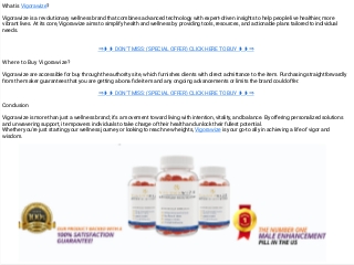 Vigorawize Gummies - (Warning ALERT!) Does It Work!