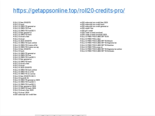 ROLL20 FREE PRO SUBSCRIPTION generator