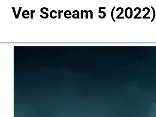 Ver Scream 5 (2022) pelicula completa online gratis en español y latino