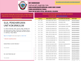UNIT KOKURIKULUM