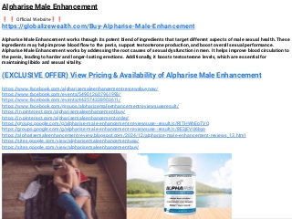 Alpharise Male Enhancement Reviews Rediscover Your Sexual Vitality