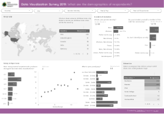 Data Visualization Survey 2019 Dashboard