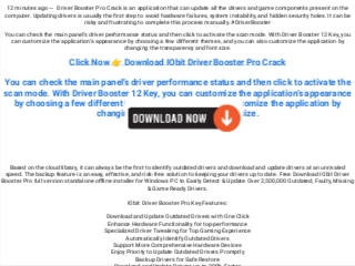 DOWNLOAD—IObit Driver Booster Pro Crack 𝟸𝟶𝟸𝟻 [𝙻𝚊𝚝𝚎𝚜𝚝]