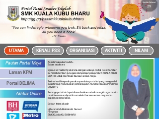 SMK KUALA KUBU BHARU - Portal PSS
