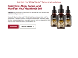 Enki Elixir Price "Official Website"