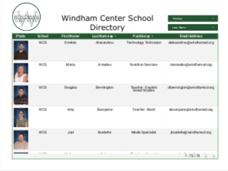 WINDHAM - Windham Center School