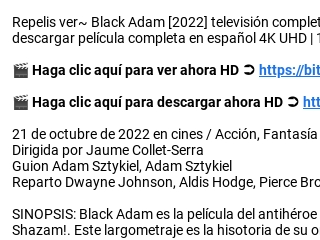 1080p ver [REPELIS!.!] Black Adam Pelicula-Completa en español 4K UHD
