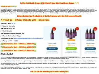 Gut Go【Black Friday Sale】-That Helps in Restore Healthy Gut Bacterial ...