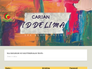 CARIAN ID DELIMA SMKA BALING