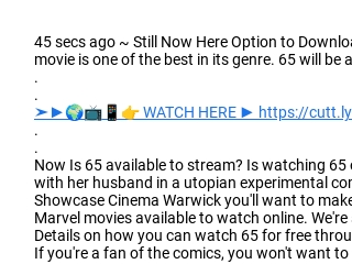 [.WATCH.] 65 2023 FuLLMovie Free OnLine on Streamings