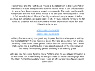 Harry Potter Hogwarts Mystery Hack 100% Working Generator 2023