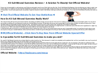 K3 Salt Mineral Gummies