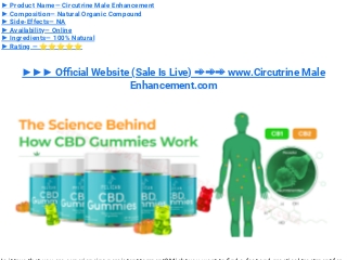 Maximum Canna Drive CBD Gummies Effective And 100% Legal!