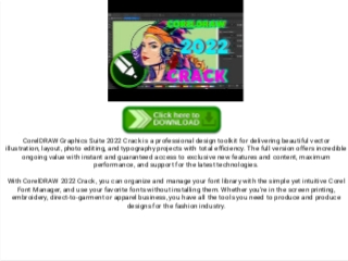 DOWNLOAD—CorelDRAW Graphics Suite 2022 Crack Latest
