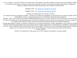 [𝐕𝐎𝐈𝐑] le film — Terrifier 3 en Streaming VF [FR!] 𝐂𝐨𝐦𝐩𝐥𝐞𝐭