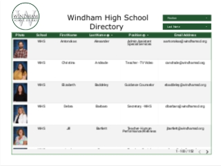 WINDHAM - Windham High School