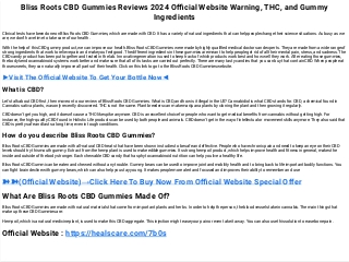 Bliss Roots CBD Gummies