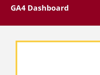 GA4 dashboard
