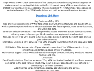 iTop VPN Crack 𝟸𝟶𝟸5 + License Key Download [Latest]