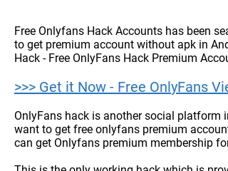 OnlyFans Hack – How to Get OnlyFans Viewer Tool For Free Bypass Payment ...
