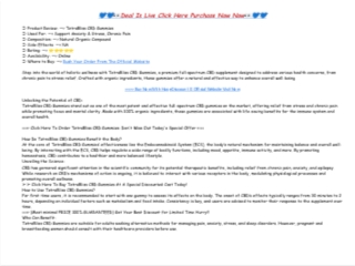 Tetra Bliss CBD Gummies For Sale & Where To Buy?