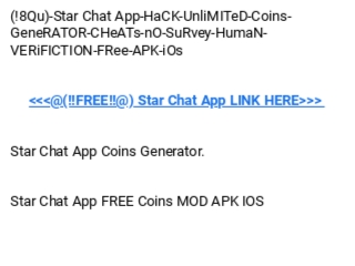 (!8Qu)-Star Chat App-HaCK-UnliMITeD-Coins-GeneRATOR-CHeATs-nO-SuRvey ...