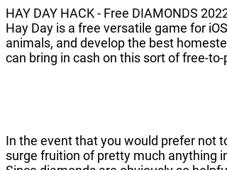 Hay Day Hack - Mod APK (Unlimited Diamonds) 2022