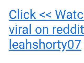 Watch leahshorty twitter leaked video viral on reddit leah shorty ...