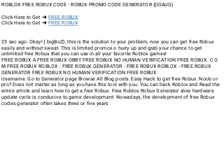 Roblox Robux Free New Glitch {{38vul}}